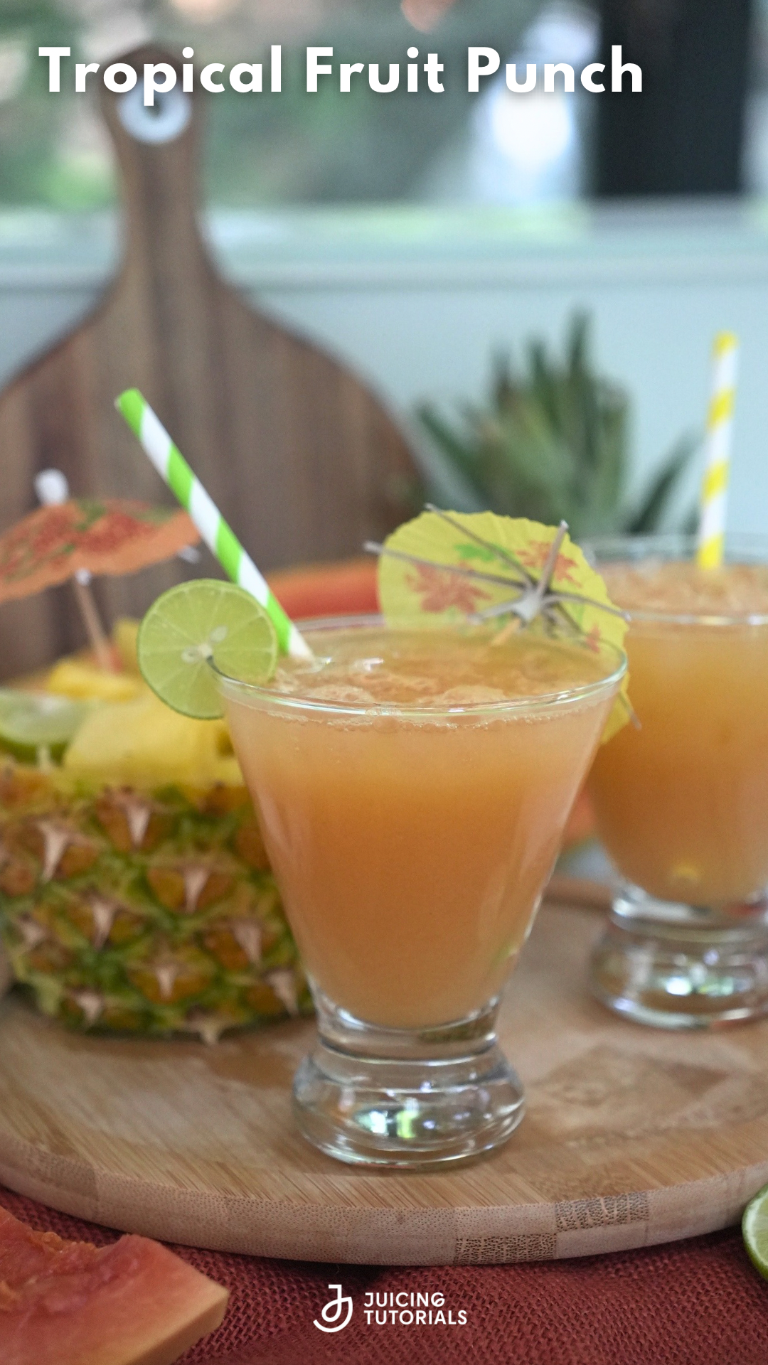 How to make tropical fruit punch – Juicing Tutorials